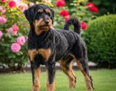 Doodleman Pinscher (Doberman Pinscher-Standard Poodle Mix) Info and ...